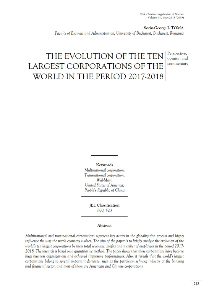 Volume Vii 2019 Issues 19 20 21